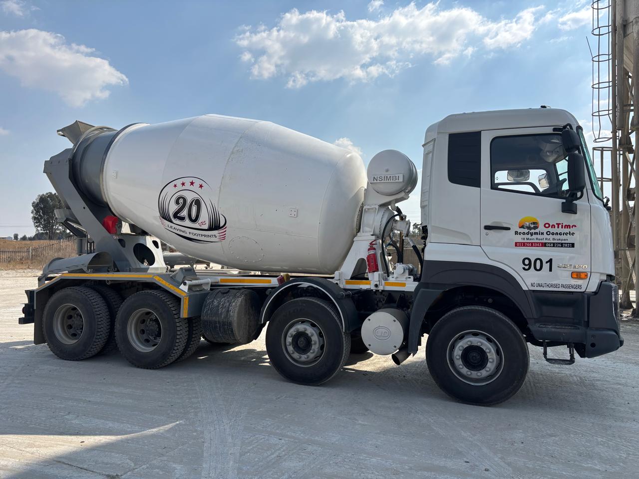 Nsimbi's New Concrete Mixer Truck - NSIMBI Engineering Solutions